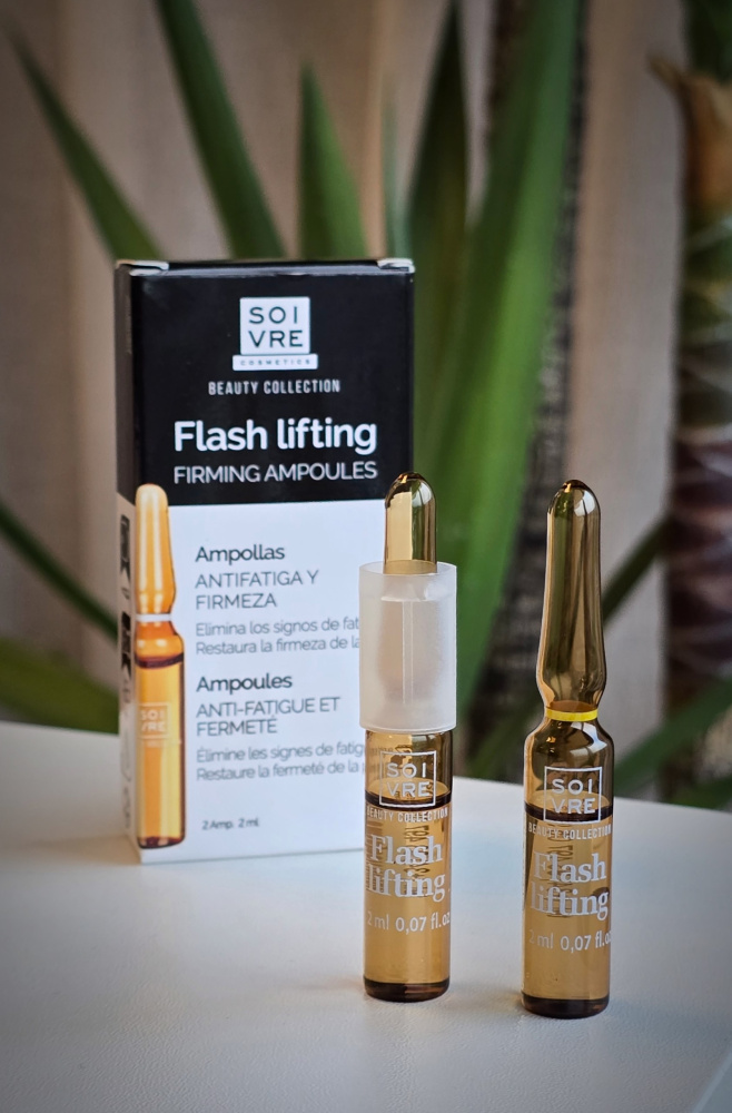 SOIVRE: Flash Lifting Firming Ampoules 2 amp. × 2 ml - flash effect ...