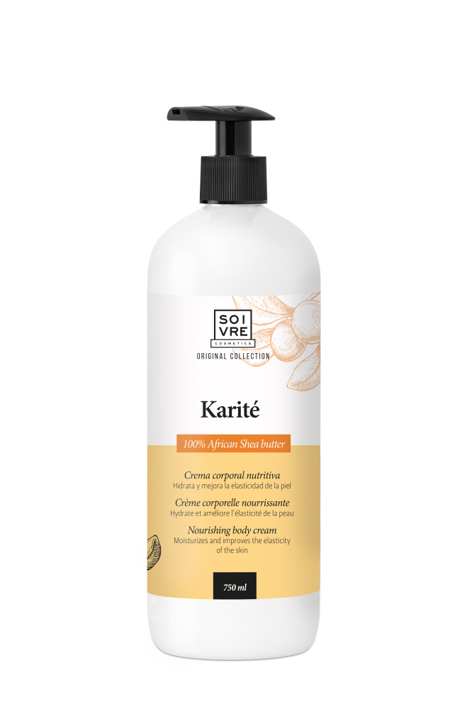 SOIVRE : KARITÈ BODY LOTION 750 ml : 100 % african shea butter - Shop ...