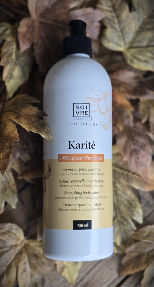 SOIVRE : KARITÈ BODY LOTION 750 ml : 100 % african shea butter - Shop ...