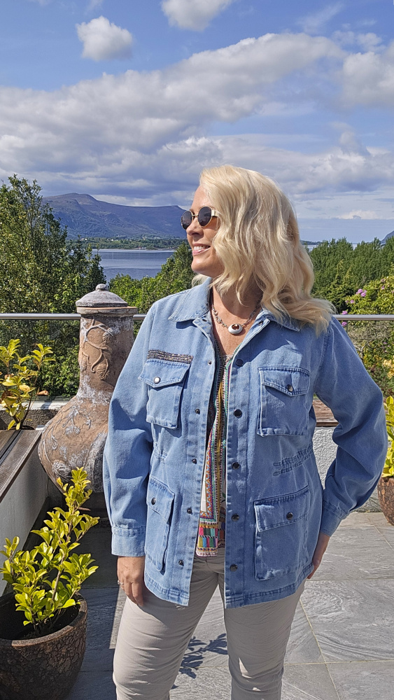 LILLY DENIM JACKET - Depeche - Shop by Sorthe